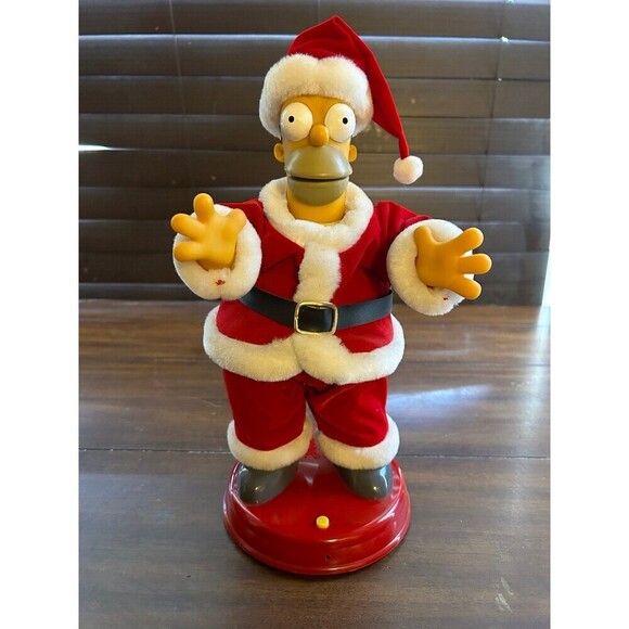 Gemmy | Holiday | Santa Animated Homer Simpson Vintagr | Poshmark